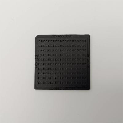 중국 IC 패키징을 위한 틀 곱하기 높은 청결 와플 팩 칩 트레이 판매용