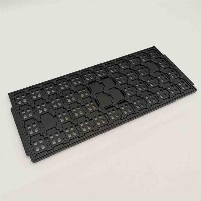 중국 전자 부분을 위한 4x12 매트릭스 MPPO 소재 검은 제덱트레이 판매용