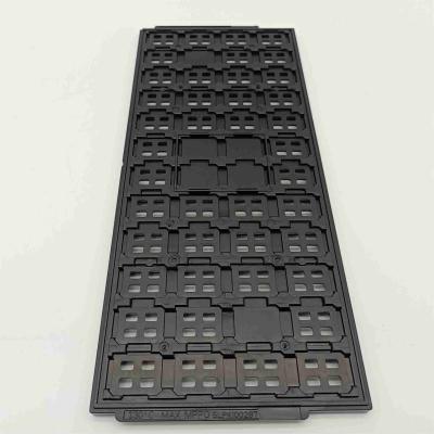 중국 전자 부분을 위한 4x12 매트릭스 MPPO 소재 검은 제덱트레이 판매용
