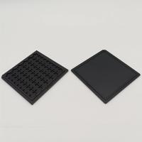 China Customized 4 Inch PC Waffle Pack Tray 54PCS for Chip Storage Anti Static for sale