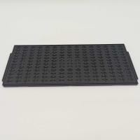 China MPPO Black JEDEC Standard Tray 322.6x135.9mm 0.76mm Flatness for Circuit Elements for sale