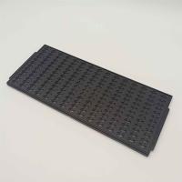 China MPPO Black JEDEC Standard Tray 322.6x135.9mm 0.76mm Flatness for Circuit Elements for sale
