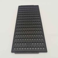 China MPPO Black JEDEC Standard Tray 322.6x135.9mm 0.76mm Flatness for Circuit Elements for sale