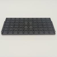 China High Temperature JEDEC Matrix Tray 322.6x135.9mm for IC Component Packaging for sale