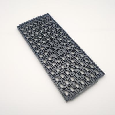 China MPPO / PPE / ABS / PEI / IDP JEDEC IC Matrix Trays Rectangular Low Profile Design for sale
