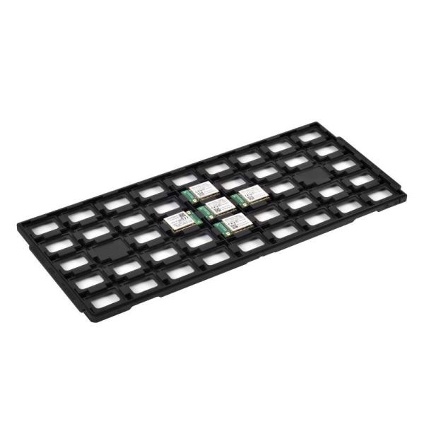 재활용 ESD 사용자 지정 Jedec 트레이 다이 운송 BGA 칩 고온 저항