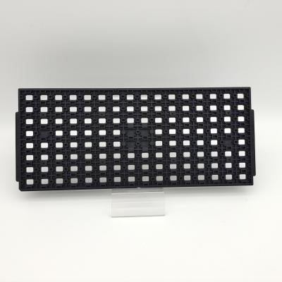 China Black JEDEC Tray for BGA-Packaged Chip Complies With Standard Design Matrix 8x16=128PCS for sale
