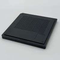 China Stackable Waffle Pack Bare Die Tray 2-4 Inch Sizes for Microelectronic Chip Packaging with ESD Protection for sale