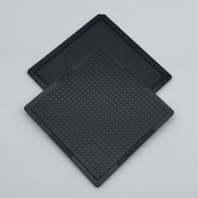 중국 4인치 블랙 ABS 와플 팩 사각형 IC 칩 트레이 (보관 및 보호 기능 포함) 판매용