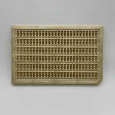 中国 高品質のPEI天然色半導体チップロードトレイ マトリックスQTY 6*26=156 PCSチップトレイ 販売のため