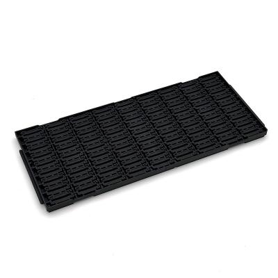 China Anti-static 9*9 MPPO JEDEC Matrix Trays for Chip and Semiconductor Transportation for sale