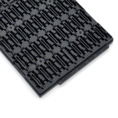 China Anti-static 9*9 MPPO JEDEC Matrix Trays for Chip and Semiconductor Transportation for sale