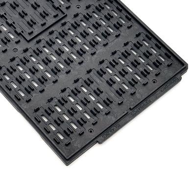 China Capacity 54PCS High-temperature Resistant Custom Jedec Trays For IC Storage for sale