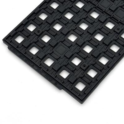 China Surface Resistance 1.0*10e4-1.0*10e11Ω 322.6*135.9*7.62 JEDEC IC Trays for sale
