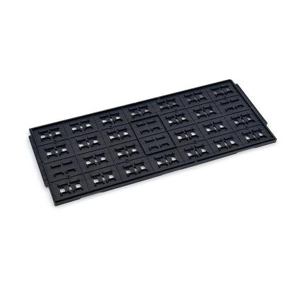 China Heat-Proof Antistatic JEDEC Matrix Trays For IC Components With Injection Molding for sale