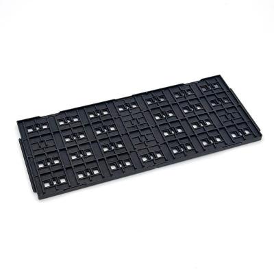 China Heat-Proof Antistatic JEDEC Matrix Trays For IC Components With Injection Molding for sale
