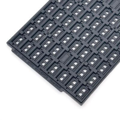 China Injection Moulding JEDEC Matrix Tray For Fast Production And Standardized IC Component Handling for sale