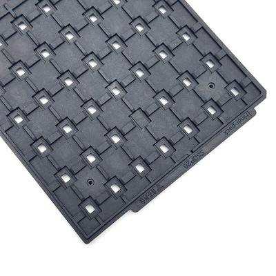 China Precision-Engineered JEDEC Matrix Trays with 165PCS Capacity, 0.76mm Flatness, and 322.6x136mm Outline for sale