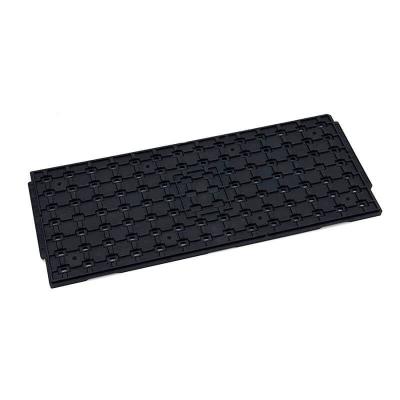 China Precision-Engineered JEDEC Matrix Trays with 165PCS Capacity, 0.76mm Flatness, and 322.6x136mm Outline for sale