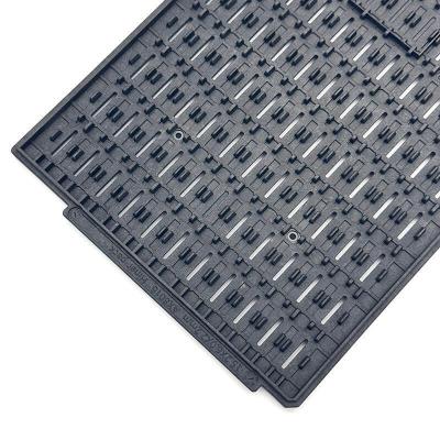 China Low-Profile JEDEC Tray with Less Than 0.76mm Flatness and Pin 1 Markers for High-Density IC Components for sale