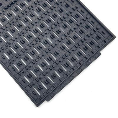 China Low-Profile JEDEC Tray with Less Than 0.76mm Flatness and Pin 1 Markers for High-Density IC Components for sale