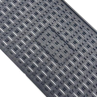 China Low-Profile JEDEC Tray with Less Than 0.76mm Flatness and Pin 1 Markers for High-Density IC Components for sale