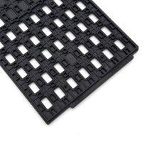 China JEDEC Standard ESD Tray 322.6x135.9x7.62mm for Semiconductor Components Cleanroom for sale
