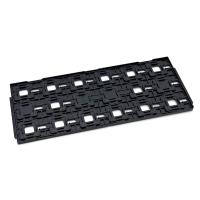 China JEDEC Matrix Tray 322.6x135.9x7.62mm for Automated IC Handling Anti-Static for sale