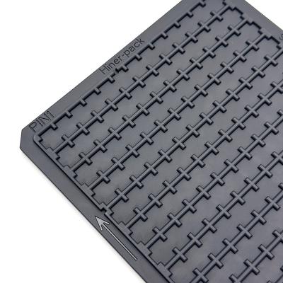 China Automation-Ready 4-inch ESD Safe Waffle Pack Tray For IC Handling And Robotic Assembly for sale