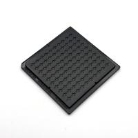 China Custom Geometry High Precision Waffle Pack Chip Trays 2 Inch 4 Inch for Non Standard Component Protection for sale