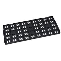China Reusable ESD JEDEC Tray 322.6x135.9mm for Semiconductor IC Storage and Transport for sale