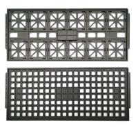 China JEDEC IC Trays 322.6x135.9mm Heat Resistant Anti-Static Electronic Components Storage for sale