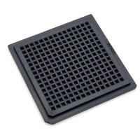 China Cleanroom Waffle Pack IC Tray 50.7x50.7mm 216 Cavities for Fine Pitch Chip Storage for sale
