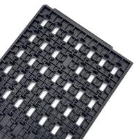 China Durable JEDEC IC Tray 322.6x135.9mm for Semiconductor Wafer Packaging Dust Control for sale