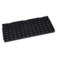 China Durable JEDEC IC Tray 322.6x135.9mm for Semiconductor Wafer Packaging Dust Control for sale