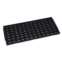 China Durable JEDEC IC Tray 322.6x135.9mm for Semiconductor Wafer Packaging Dust Control for sale