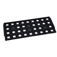 China Durable JEDEC IC Tray 322.6x135.9x7.62mm for Dust-Free Semiconductor Packaging for sale