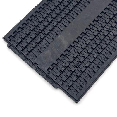 China Heat-Resistant MPPO JEDEC IC Tray with Customizable Cavity Sizes for Semiconductor Packaging for sale