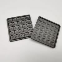 China Antistatic Waffle Pack Chip Trays 2-4 Inch IC Packaging with 1.0×10⁴-1.0×10¹¹Ω Surface Resistance for sale