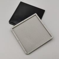 China ESD ABS Waffle Pack Chip Tray 250PCS 2x2 Inch Regular Cavities for IC Components for sale