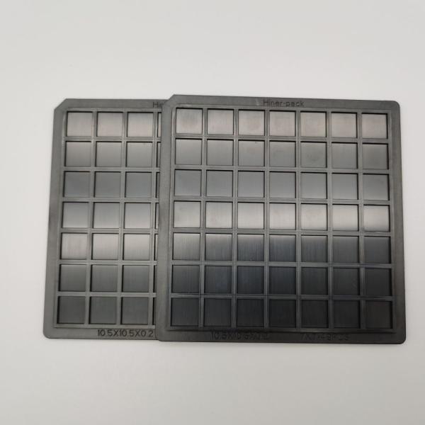 ABS Standard Waffle Pack Chip Trays Resistenza alle alte temperature per piccoli componenti