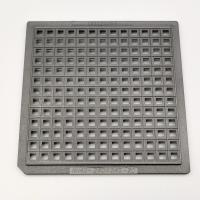 China Customized Waffle Micro Electronic Component Tray 2-4 Inch ESD Protection 0.2-0.3mm Flatness for sale