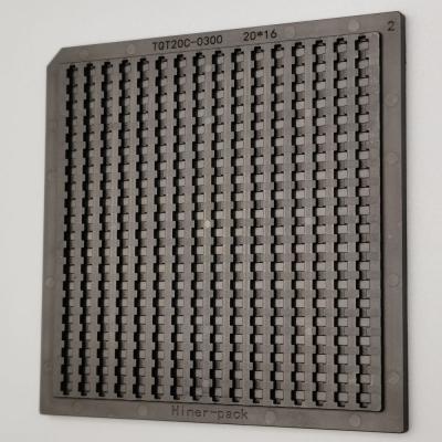 China Special Tunneling Shape Waffle Pack Trays 4 Inch ESD Material for sale