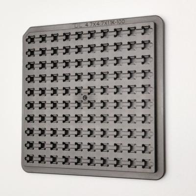 China Customized  2”VCM IC Chip Tray die pack For Small Particle Chips for sale