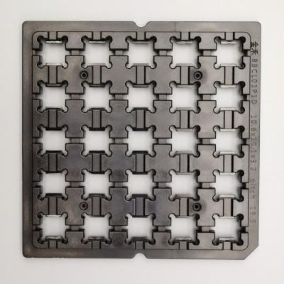 China Antistatischer PC Standardwaffel-Satz-Chip Trays Eco Friendly For-Standarte zu verkaufen