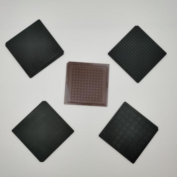 Colore su misura ESD Tray Eco Friendly Semiconductor Trays elettronico