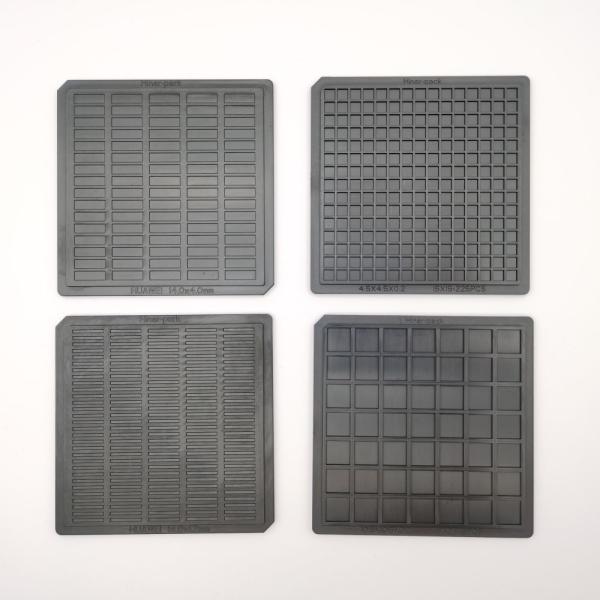 Colore su misura ESD Tray Eco Friendly Semiconductor Trays elettronico