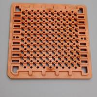China SGS Permanent ESD Component Tray PC Biodegradable 100-Pocket 8.6mm Matrix for Electronics for sale