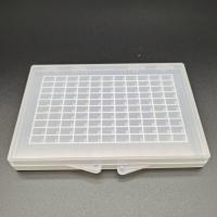 China SGS Transparent Matrix Mesh ESD Gel Box 152.4x101.6x12.7mm with ABS Conductive Material for Electronic Components for sale