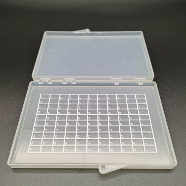Matrix-Masche ESD-Gel-Kasten ABS SGS transparente leitfähiges Material
